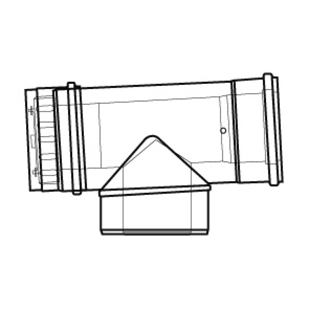 Revizní odbočka DN60/100 | Dobrekominy.cz